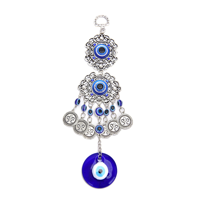 Wind Chimes Turkey Evil Eye Pendants Home Wall Hanging Decorations ...