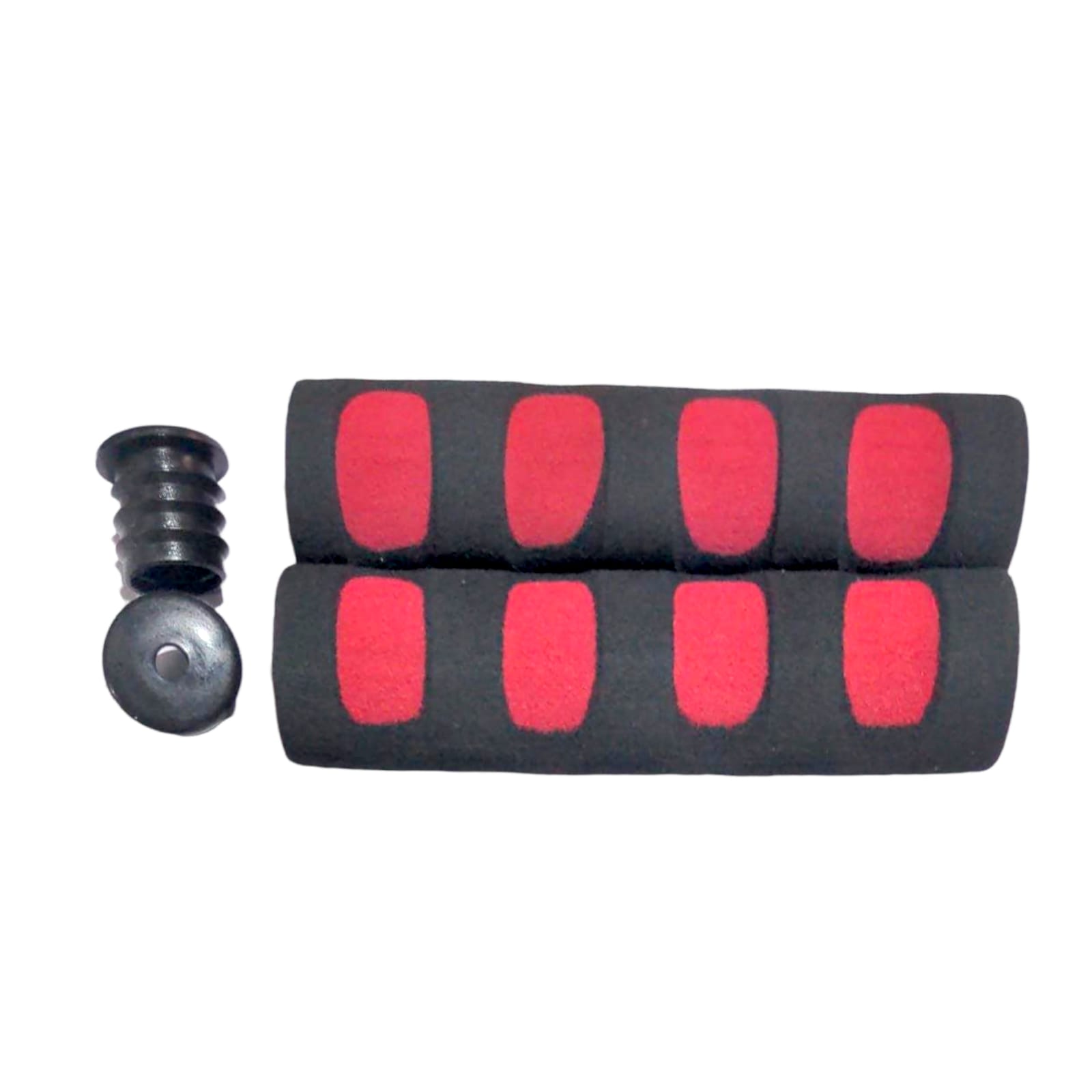 Bicycle Handle Form Grip and end Plug, Clip Finger Clip End Plug, Soft ...