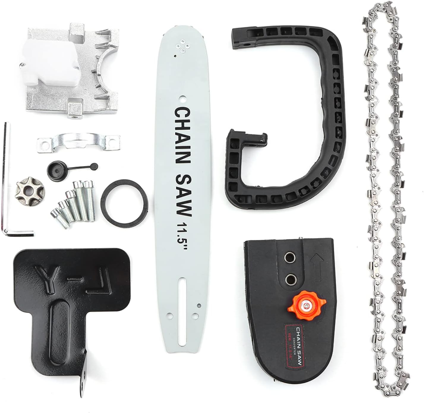 Chainsaw Attachment for Angle Grinder, 11.5" Electric Chain Saw ...