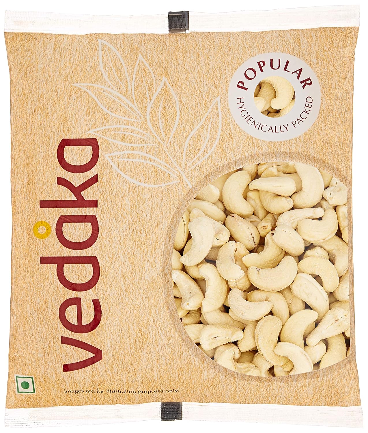 Amazon Brand - Vedaka Popular Whole Cashews (Grade W320) 200g (FROM ...