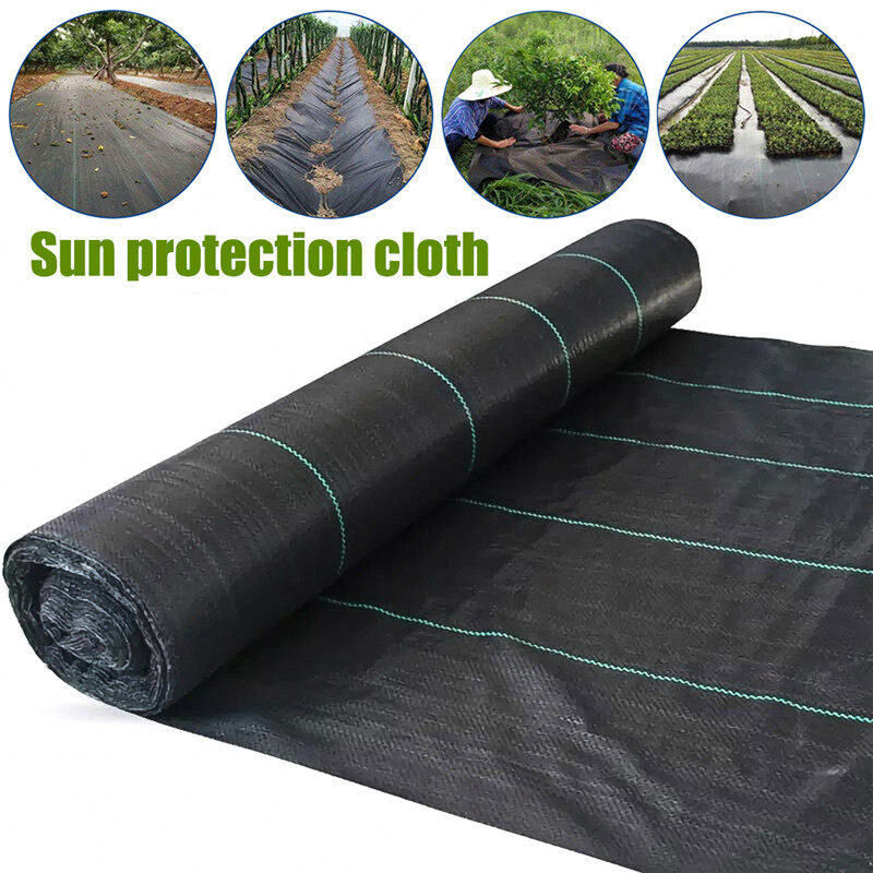 Weed Barrier Plastic Green House Ground Cover for Home Gardening ...