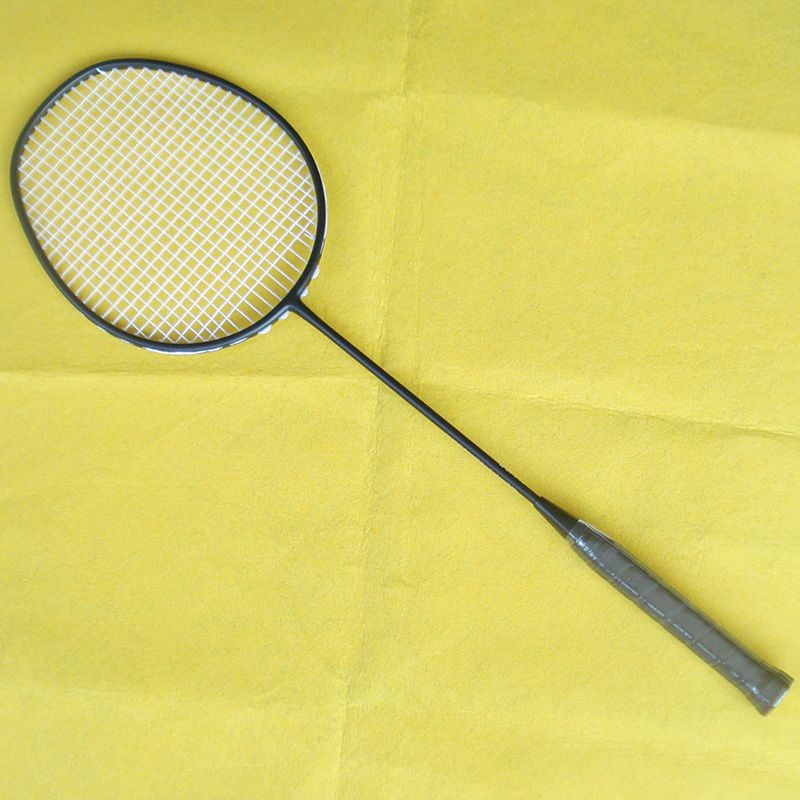 Single Shot Carbon Fiber Badminton Racket Racket Men and Women ...