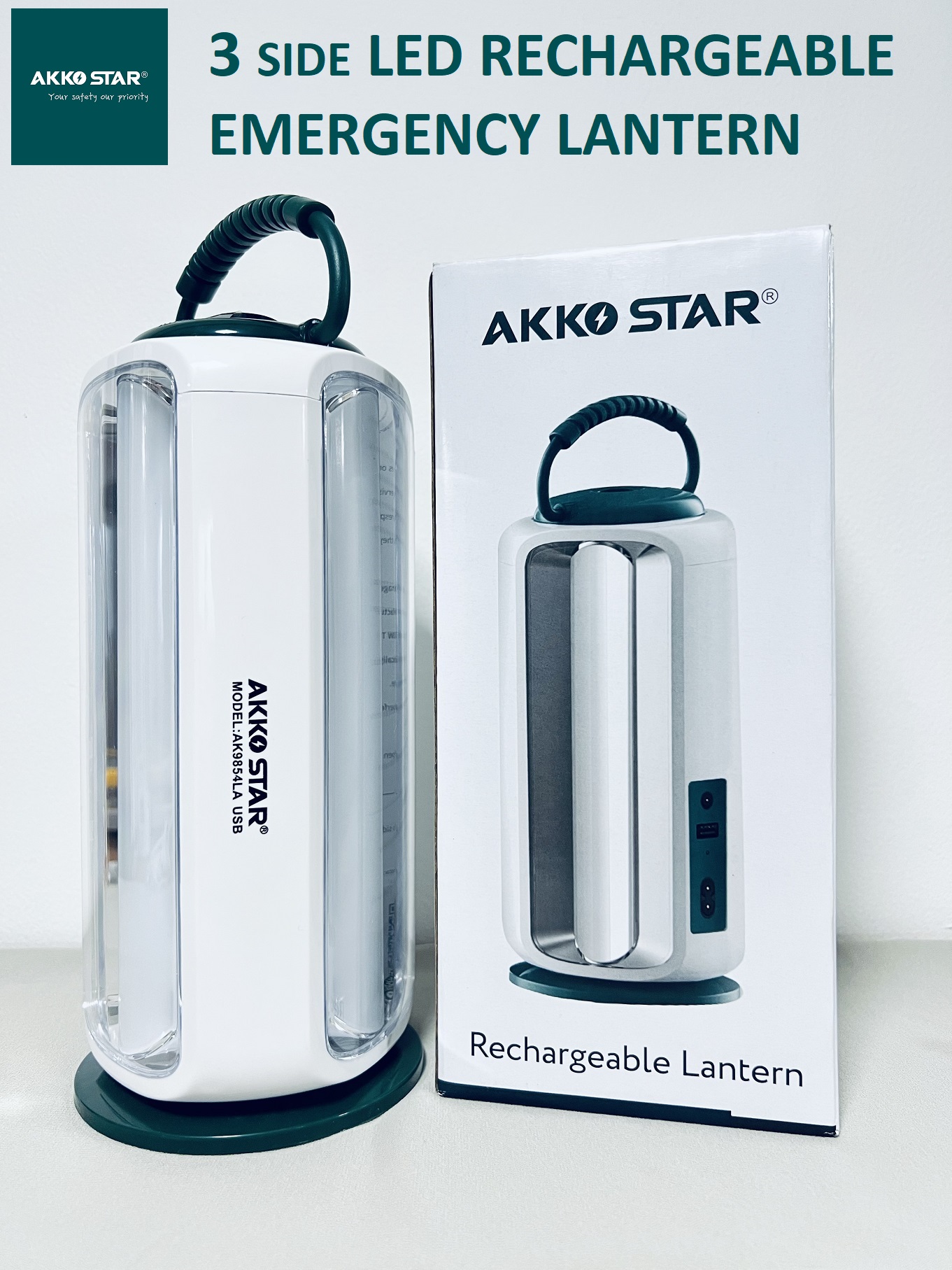AKKO STAR LED Rechargeable Lantern Light | Daraz.lk
