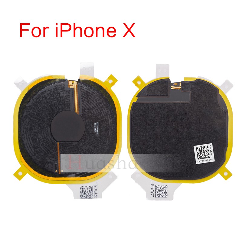 Wireless Charging Chip Coil NFC Module Flex Cable For iPhone 8 Plus X ...