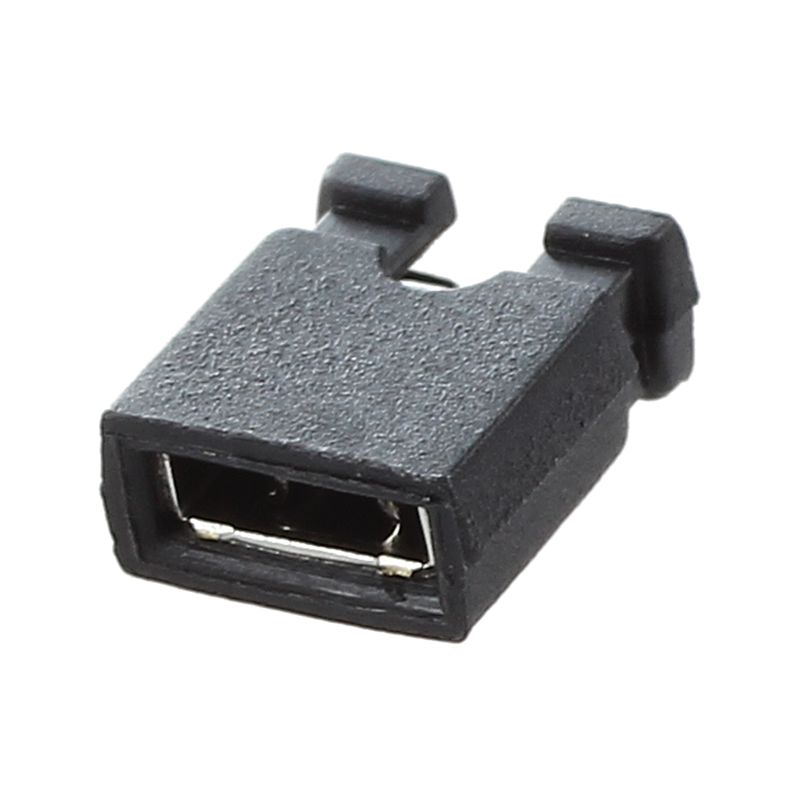 50pcs 2.54mm Jumper Cap Header Pin Shunt Short Circuit Connector Open ...