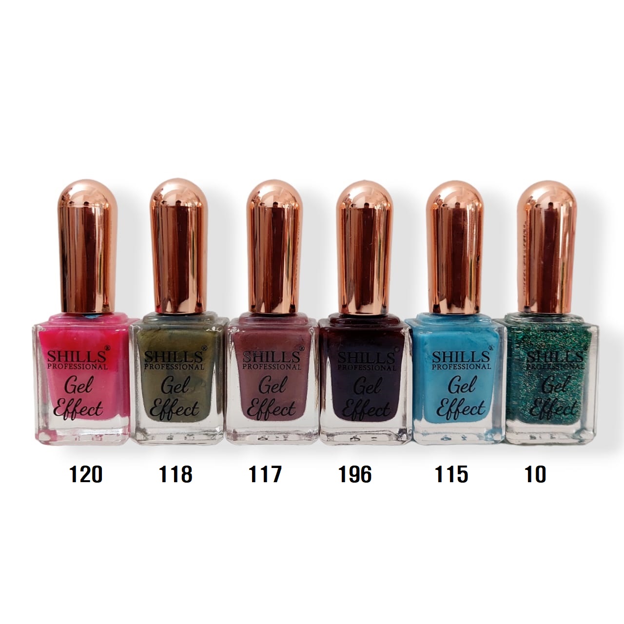 Shills Professional Gel Effect Nail Polish 1Pcs 12ml Nail Art Set ...