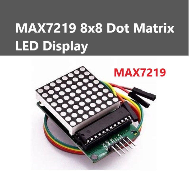 MAX7219 8x8 Dot Matrix LED Display Module for Arduino | Daraz.lk