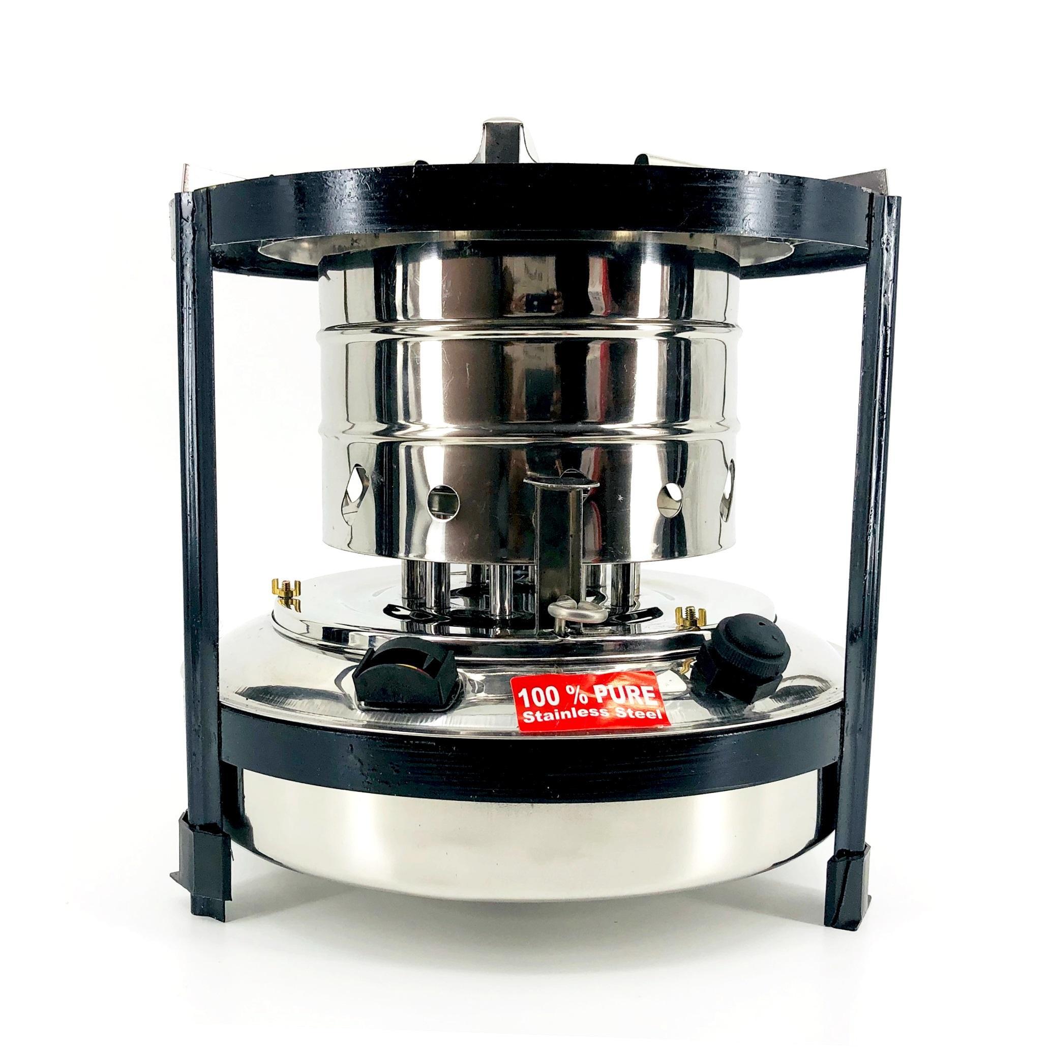 Steelix Chrome 3 liters Portable Kerosene Wick Stove, Camping Stove ...
