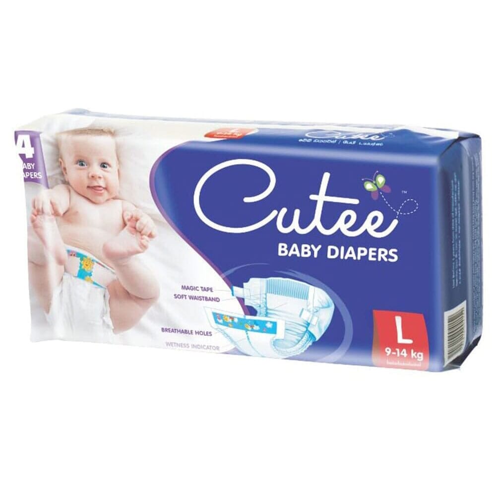 Cutee Baby Daipers - Large | Daraz.lk