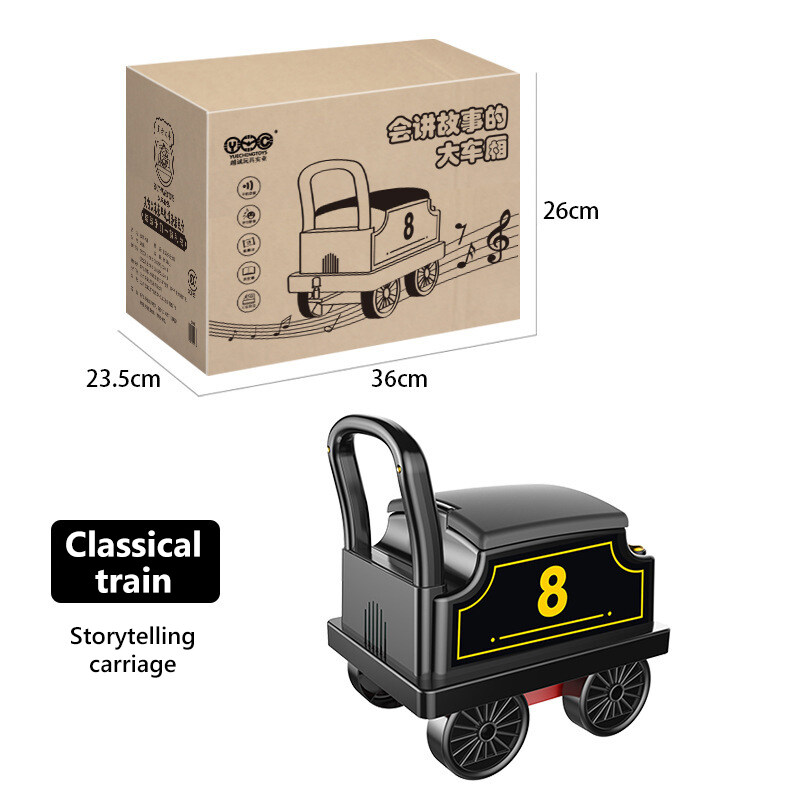 Kmoist Small Electric Rail Train Car Can Carry People Children Baby ...