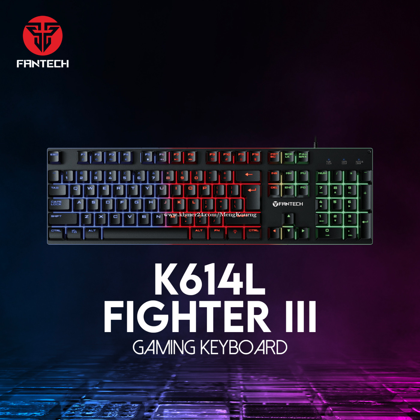 FANTECH FIGHTER III K614L GAMING KEYBOARD | Daraz.lk