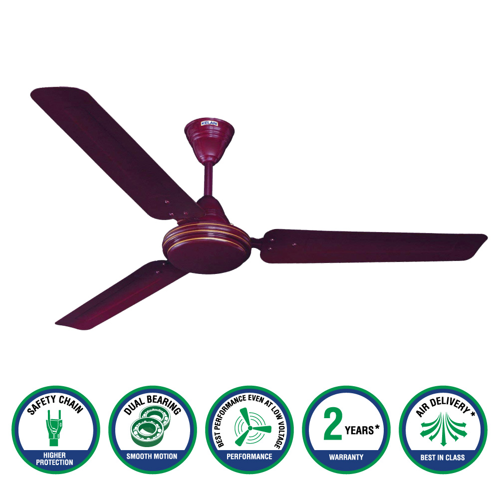 Kelani Ceiling Fan - Brown (Manufactured by Havells) - KEL-25FANBZZNZ ...