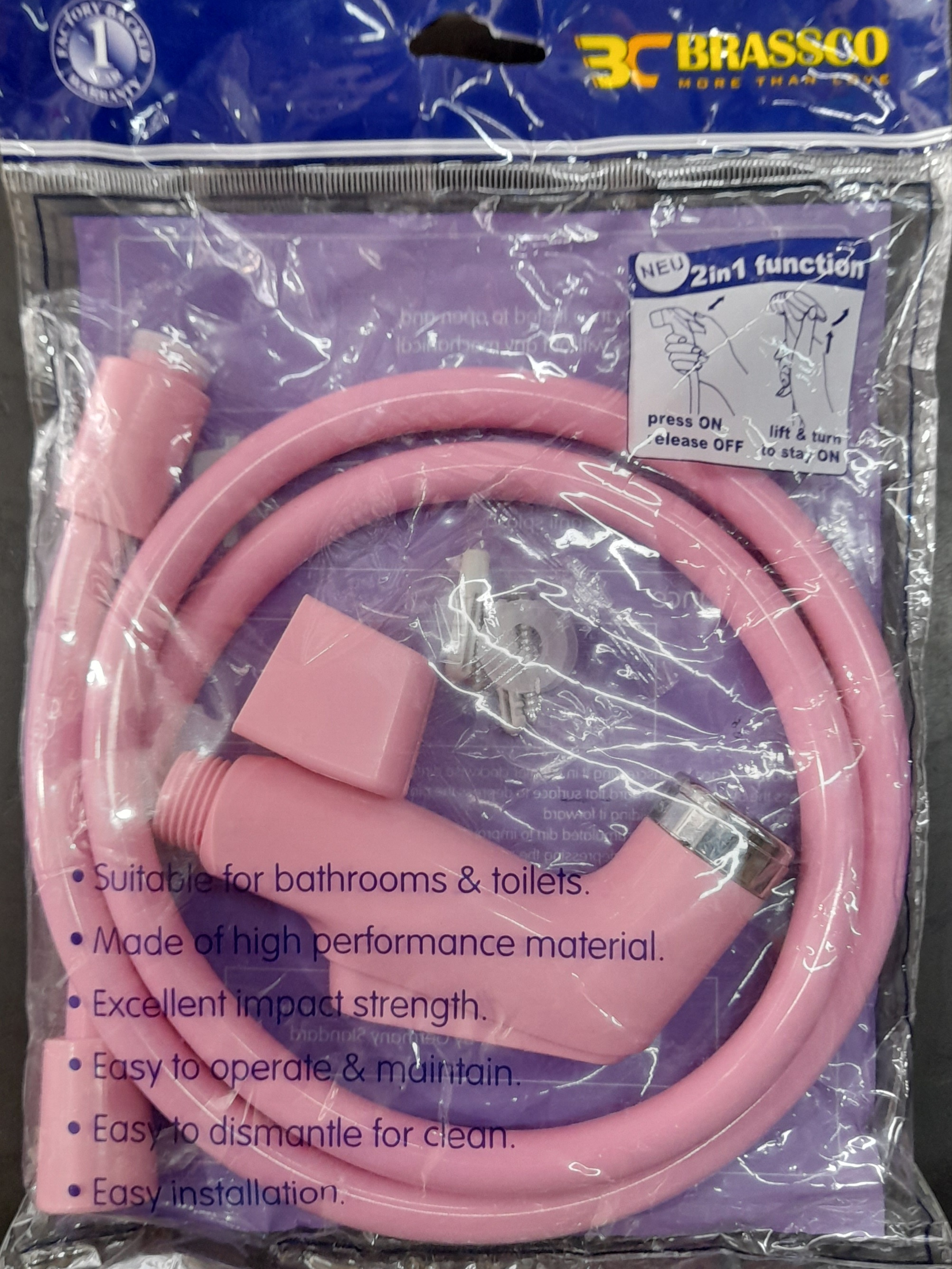 Bidet Shower Set Bidet Spray Hand Shower Bathroom PVC | Daraz.lk