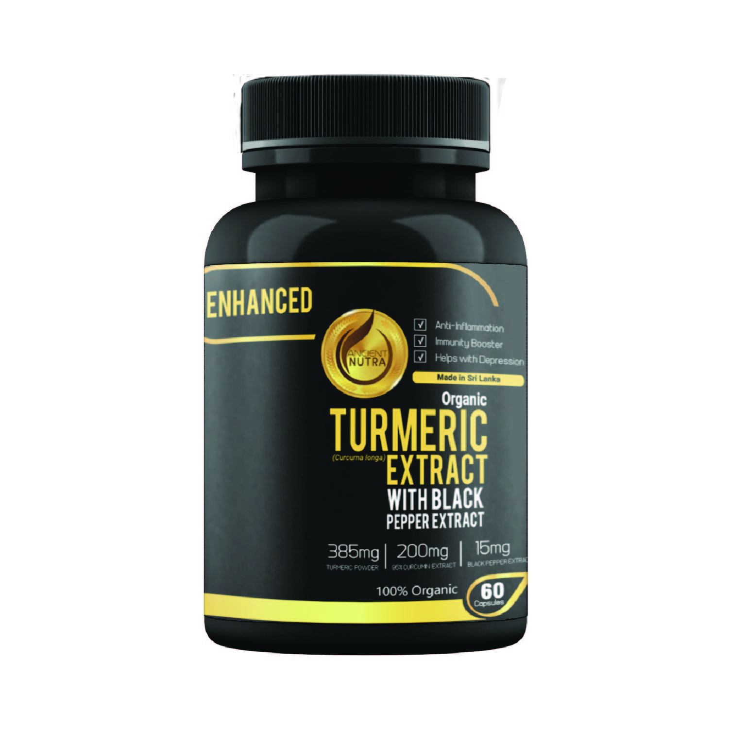 Ancient Nutraceuticals Turmeric Extract Capsules | Daraz.lk