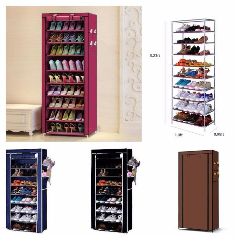 9 Layer Portable Shoe Rack | Daraz.lk