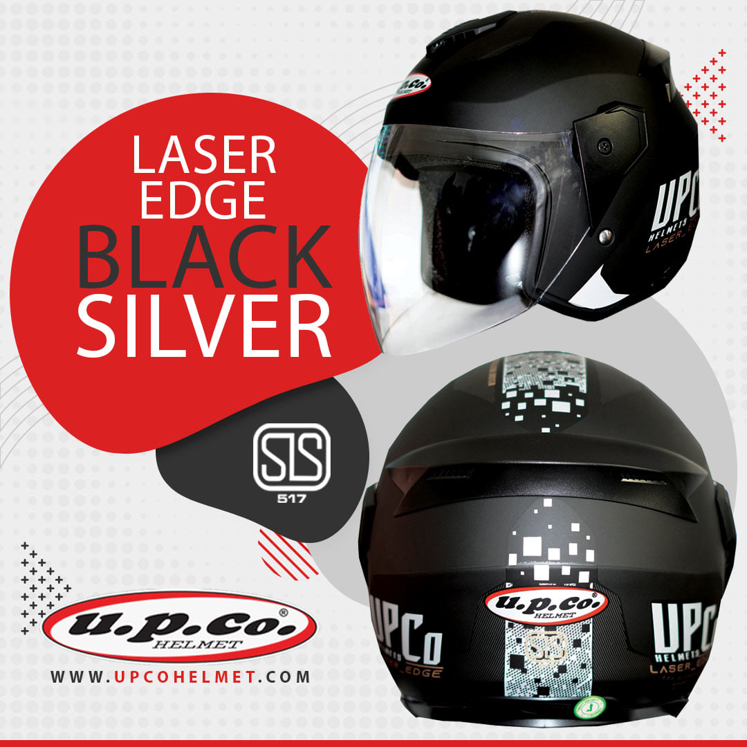 U. P. Co. Helmet - Laser Edge Series - SLS 517 certified Helmet (100% ...