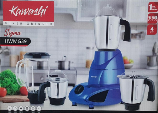 Indian Mixer Grinder 550W Stainless Steel 4 Jars | Daraz.lk