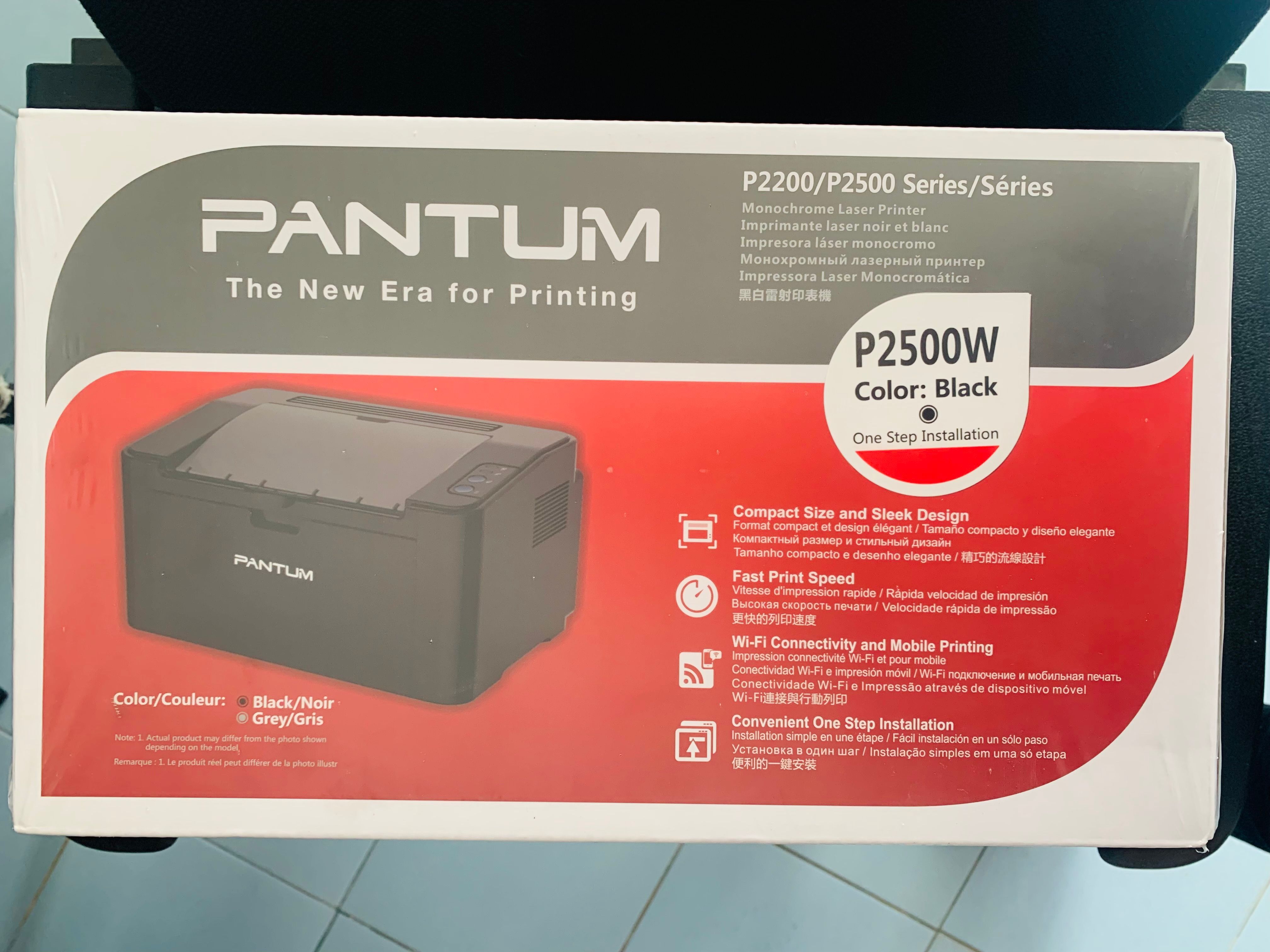 Pantum P2500W Monochrome Laser Printer with Wireless | Daraz.lk