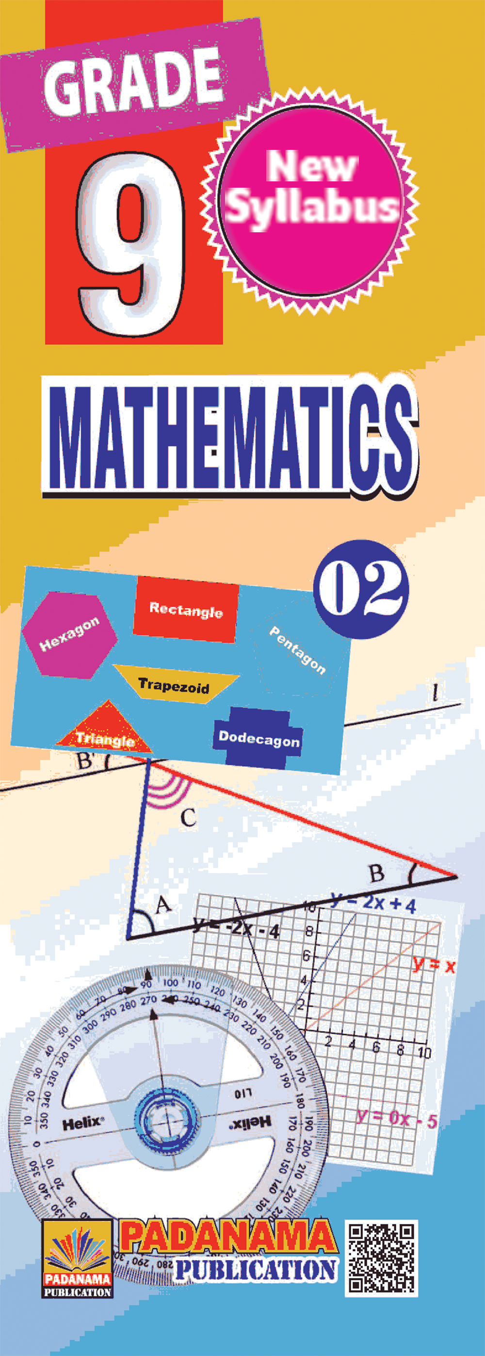 Grade 9 MATHEMATICS Part 2 English medium new syllabus padanama Short ...