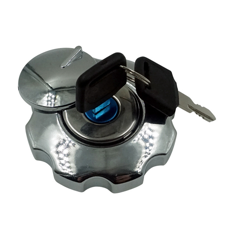 Motorcycle Fuel Gas Tank Cap Cover Lock Set for CG125 CG 125 Spare ...