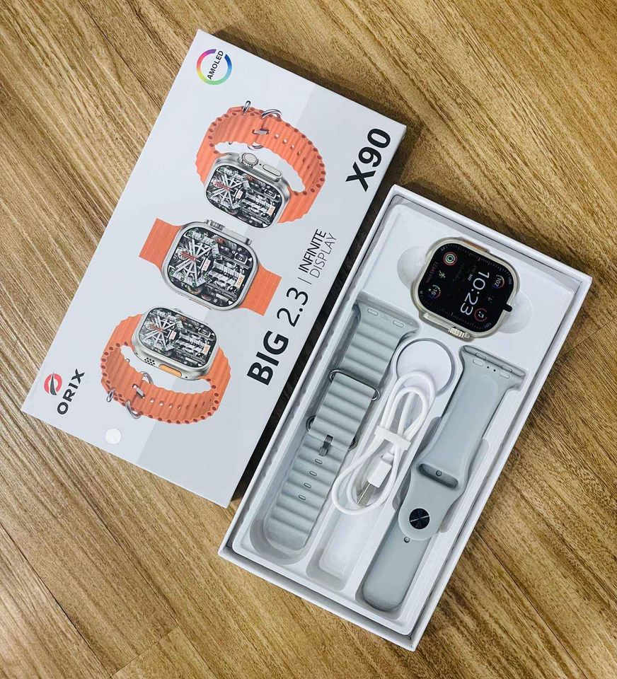 Smart Watch BIG 2.3 Infinite Display Orix X90 Ultra 2 49MM | Daraz.lk