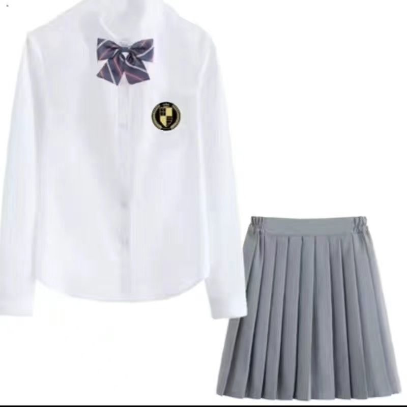 Zhao Liying Same Style School Uniform jk Uniform Women's Summer White ...