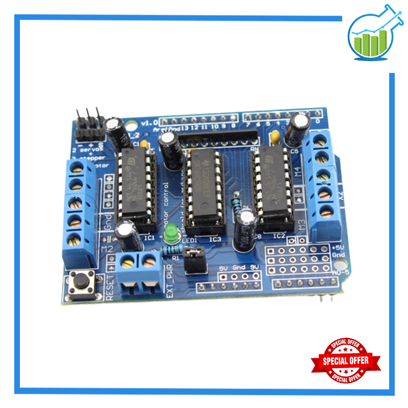 L293D Motor Driver Shield for Arduino | Daraz.lk
