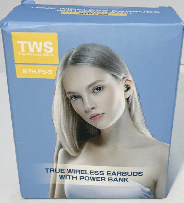 Buy TWS True Wireless Stereo Earbuds With Power Bank BTH-F9-5