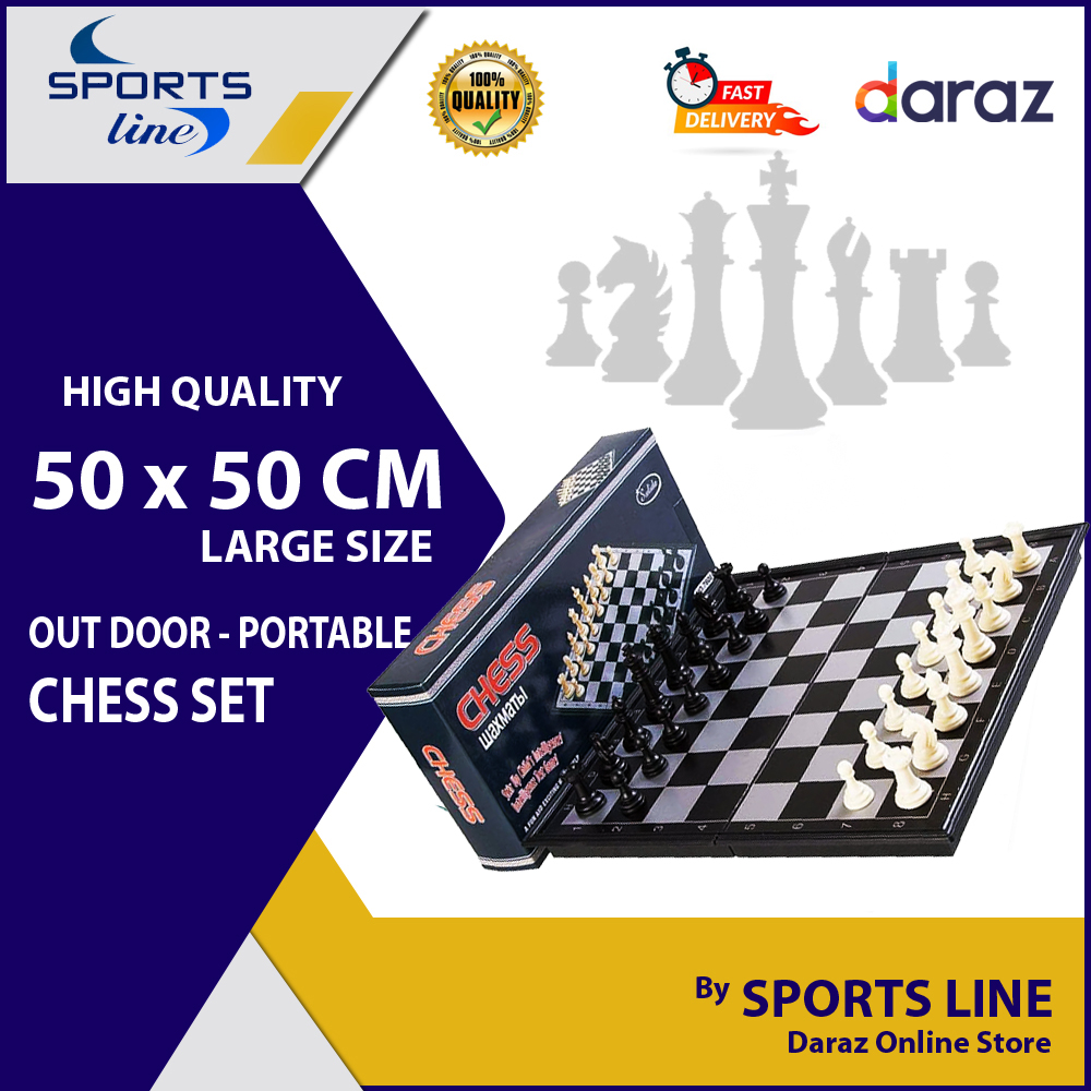 Premium Quality Extra Large size Chess Roll, Outdoor portable chess ...