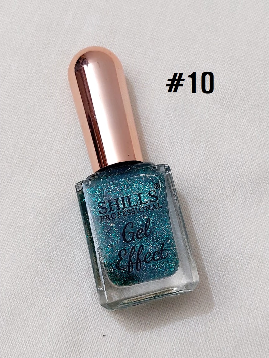 Shills Professional Gel Effect Nail Polish 1Pcs 12ml Nail Art Set ...