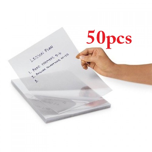 OHP transparent Sheet A4 size 100pcs, 50pcs | Daraz.lk
