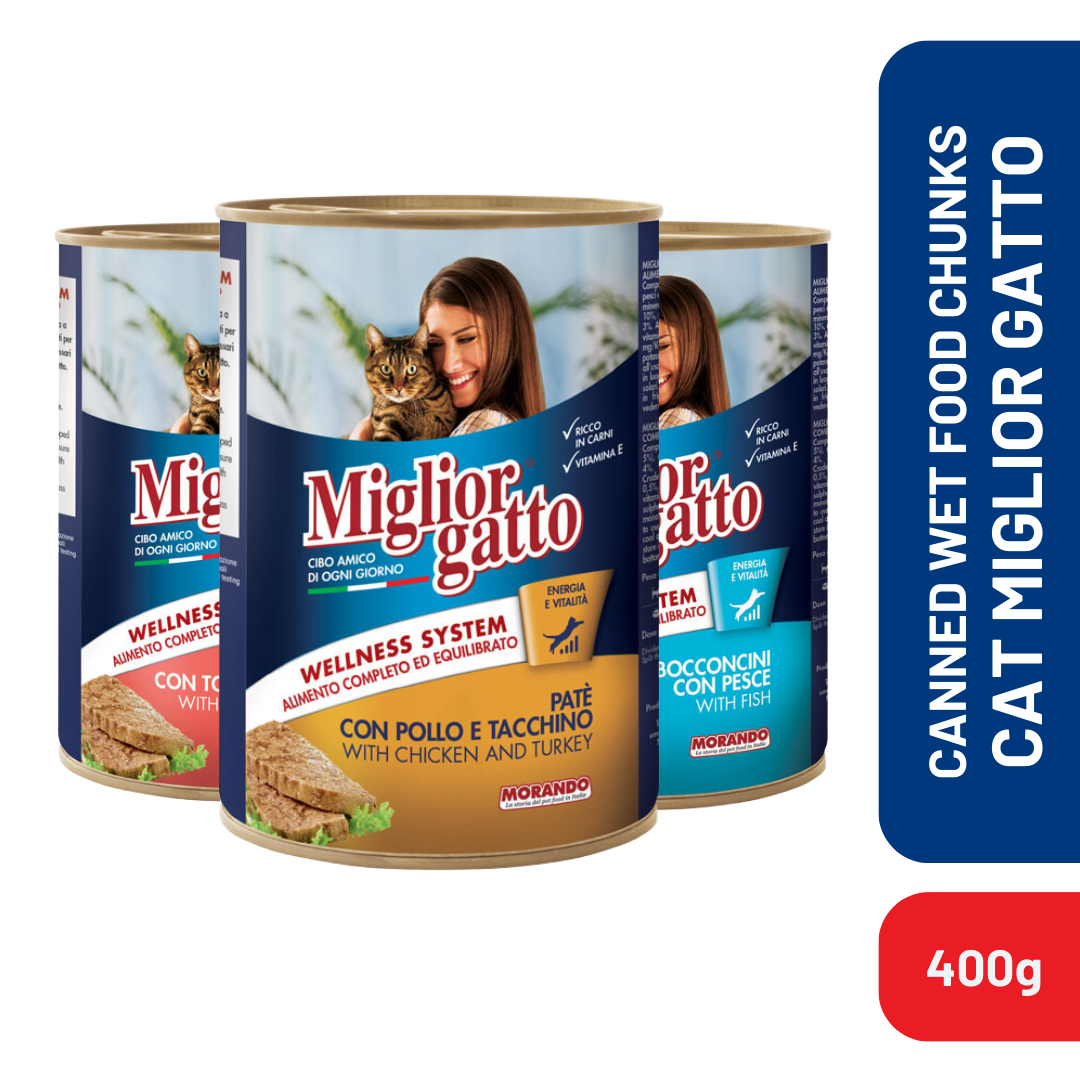 Morando Wet Food Can for Cats CHUNKS (400g) | Daraz.lk
