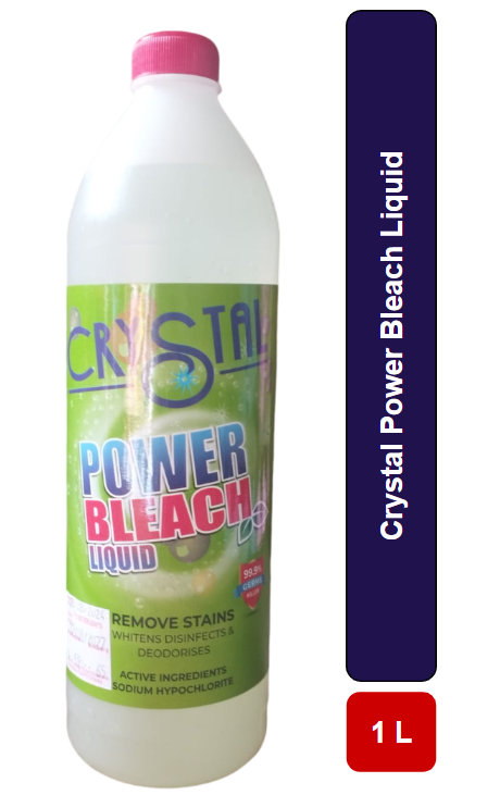 Crystal Power Bleach Liquid 1L | Daraz.lk