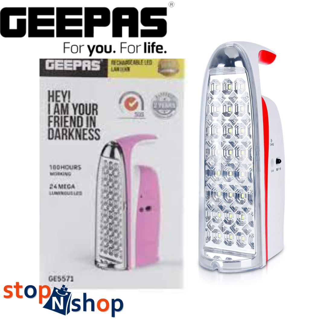 Geepas 24-Piece Rechargeable LED Emergency Lantern GE5571 | Daraz.lk