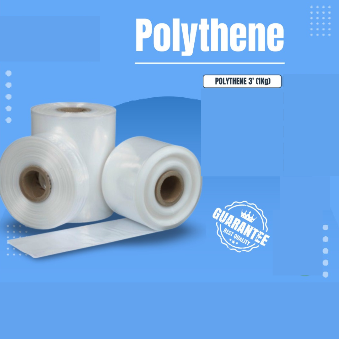 Clear Polythene Poly Tubing plastic layflat Poly Roll - 3" | Daraz.lk