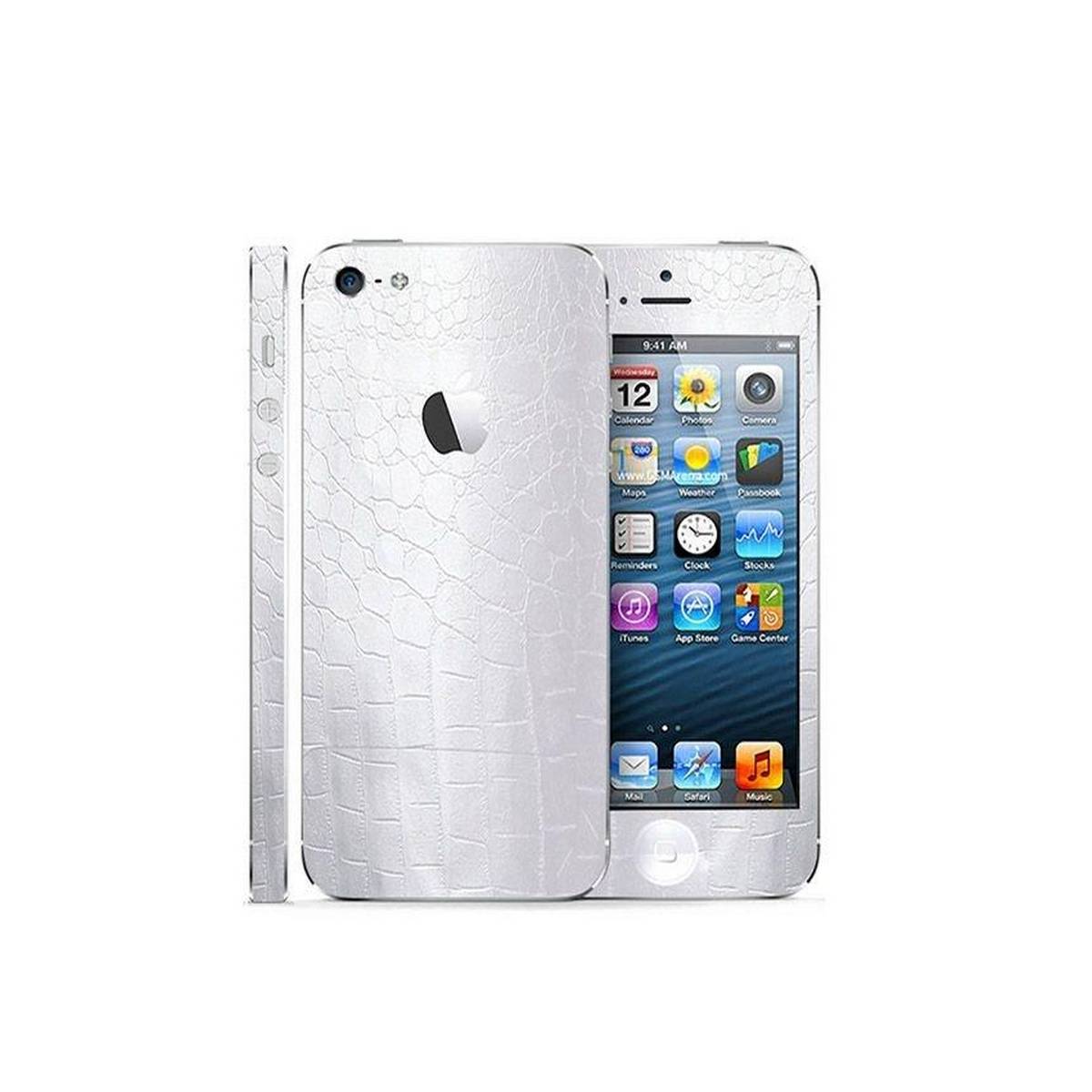 IPHONE 5 Silver Crocodile Leather Texture Mobile Skin | Daraz.lk