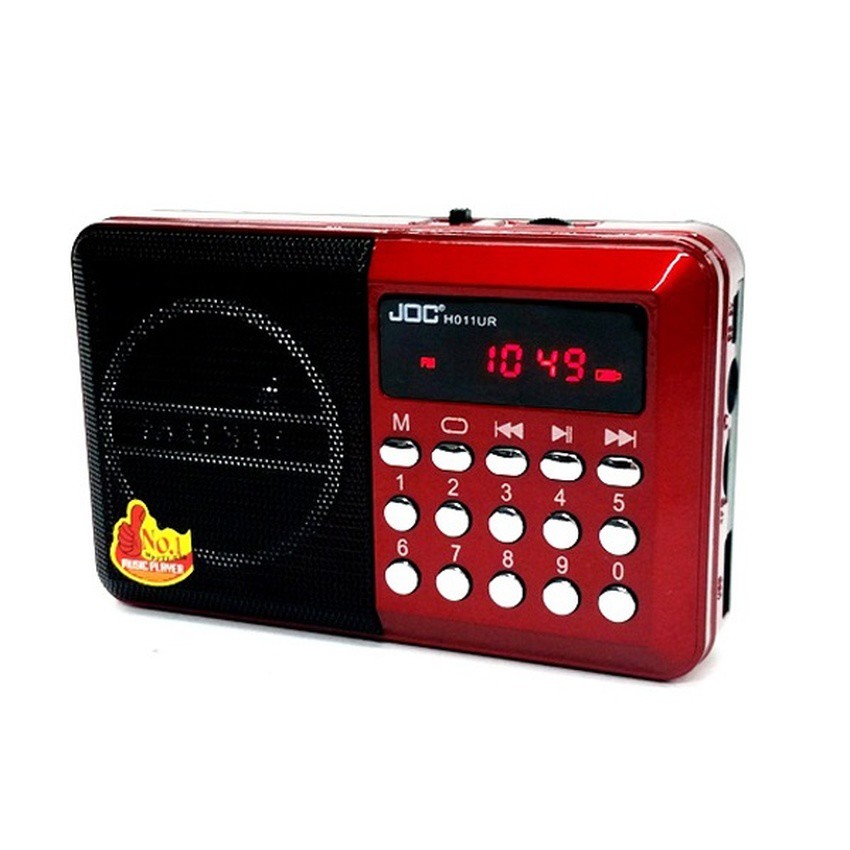 JOC Radio Rechargeable Portable Fm Usb / Sd Card Radio JOC 011 With ...
