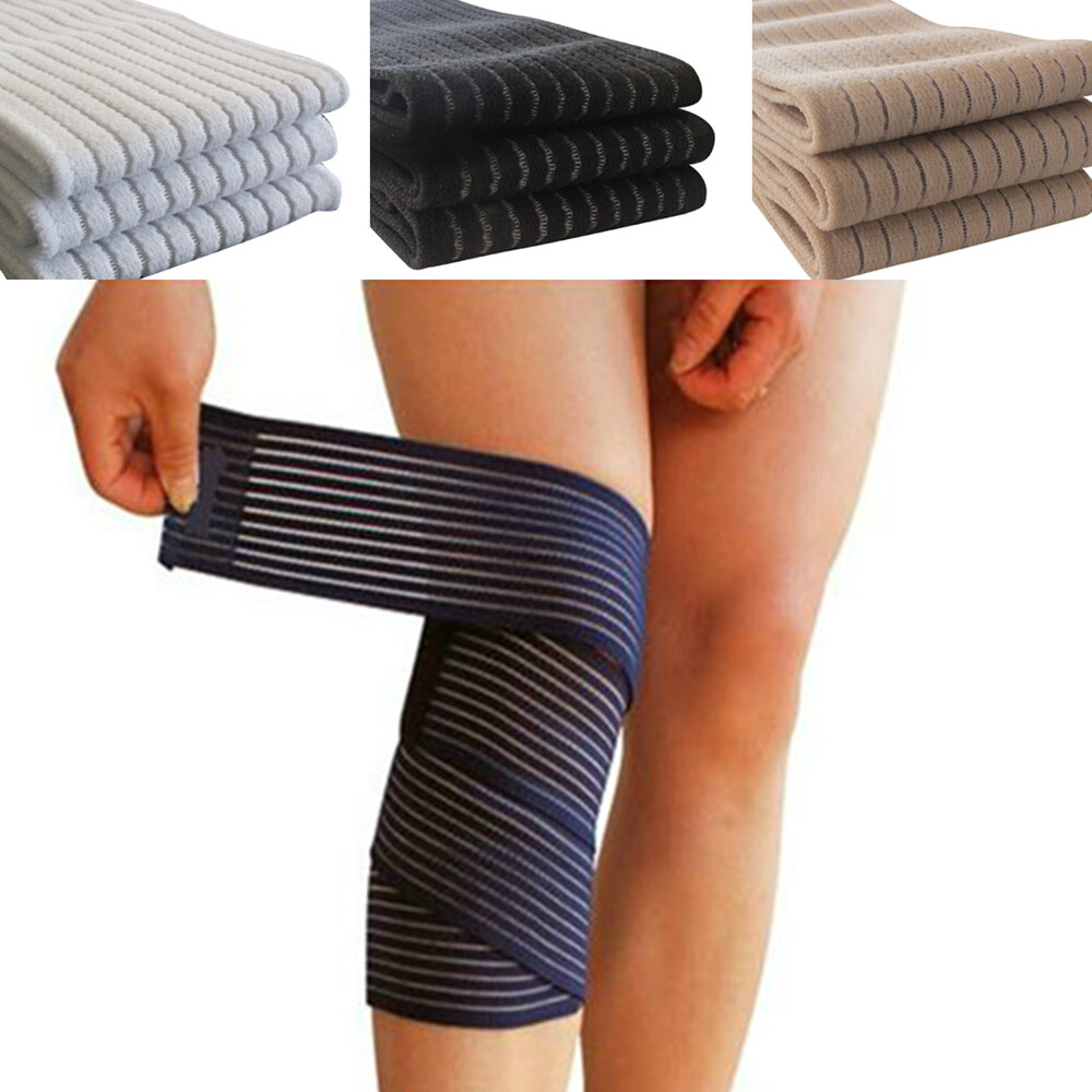1PC 40~300cm High Elasticity Compression Bandage Sports Kinesiology ...