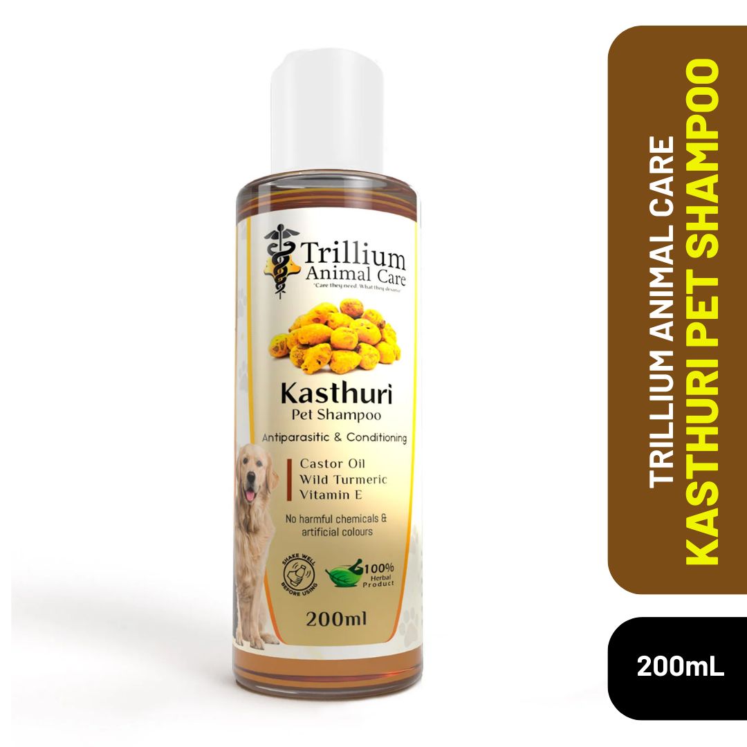 Trillium Pet Care Kasthuri Shampoo 200mL | Daraz.lk