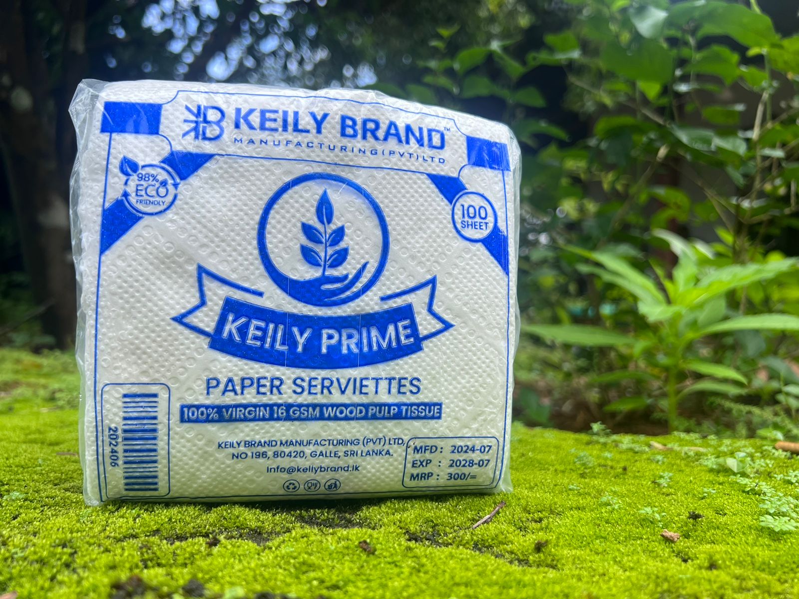 KEILY PRIME PAPER SERVIETTE 100SHEET | Daraz.lk