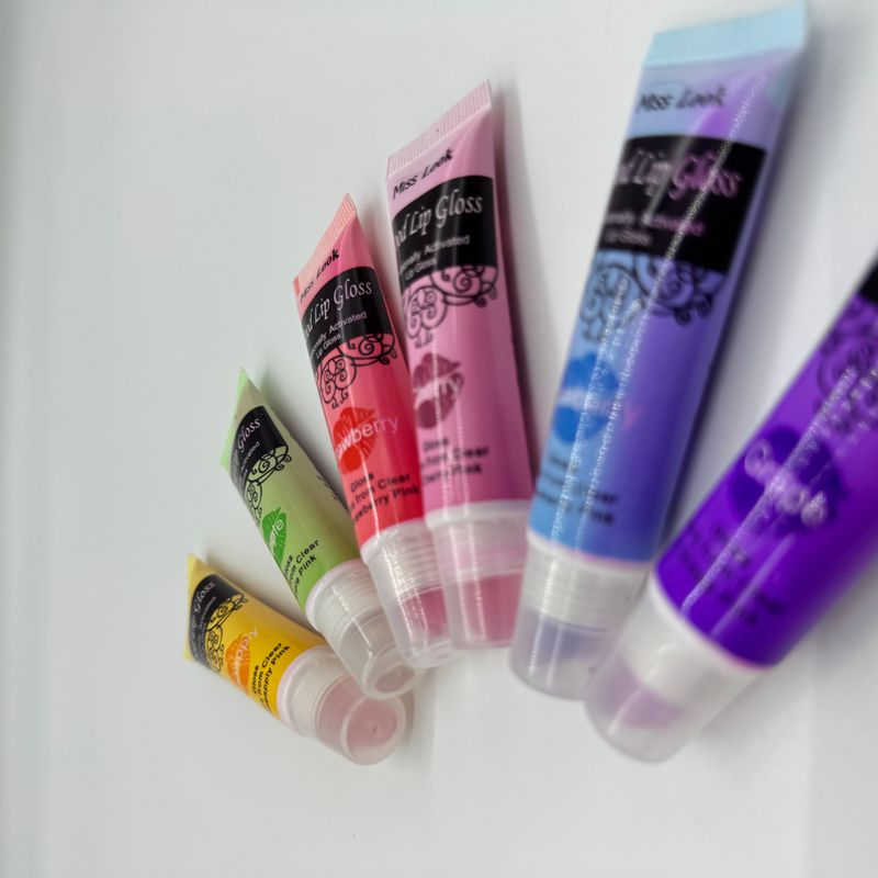 MISS-LOOK New Design Lip Plumping Gloss Oil Clear Lip Plumper Fruit ...