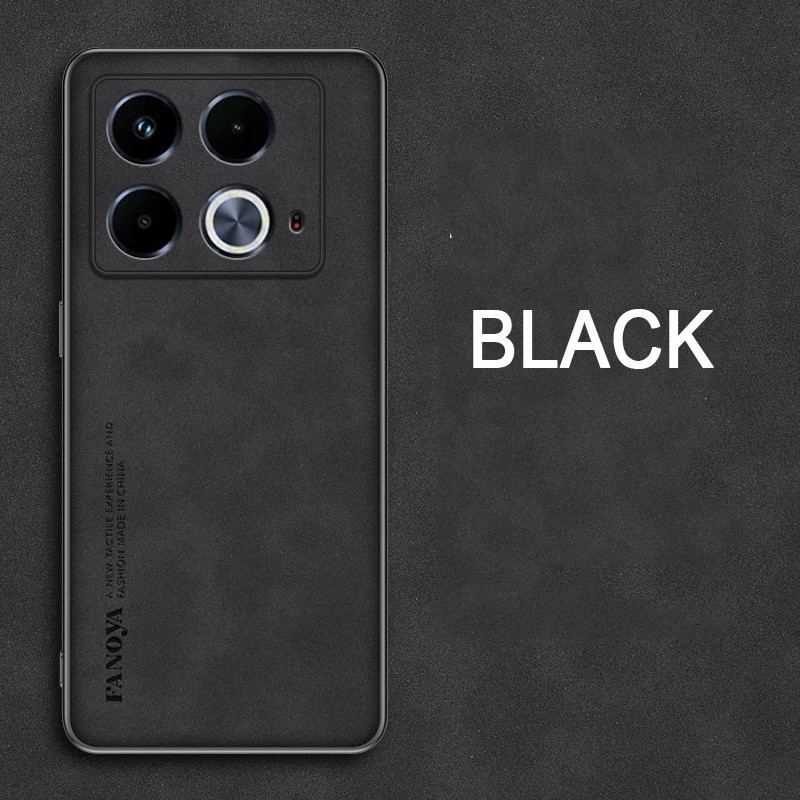 Luxury Sheepskin Leather Casing For Infinix Note 40 Pro Plus 4G 5G ...