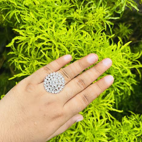 silver / rose gold,gold,black color cute, beautiful adjustable ring ...