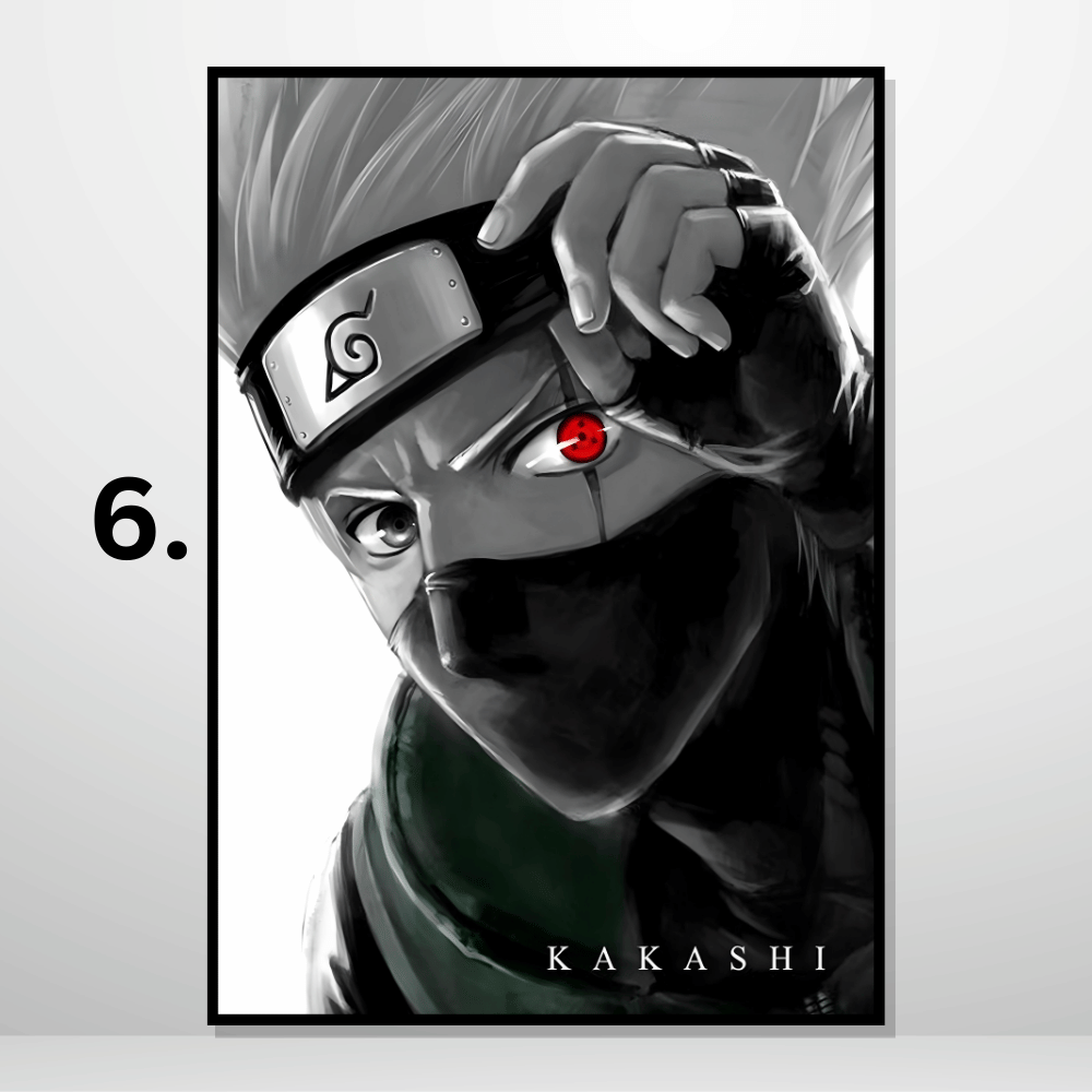 A3/A4 Size framed wall posters Naruto Anime Akatsuki Wall decorations ...