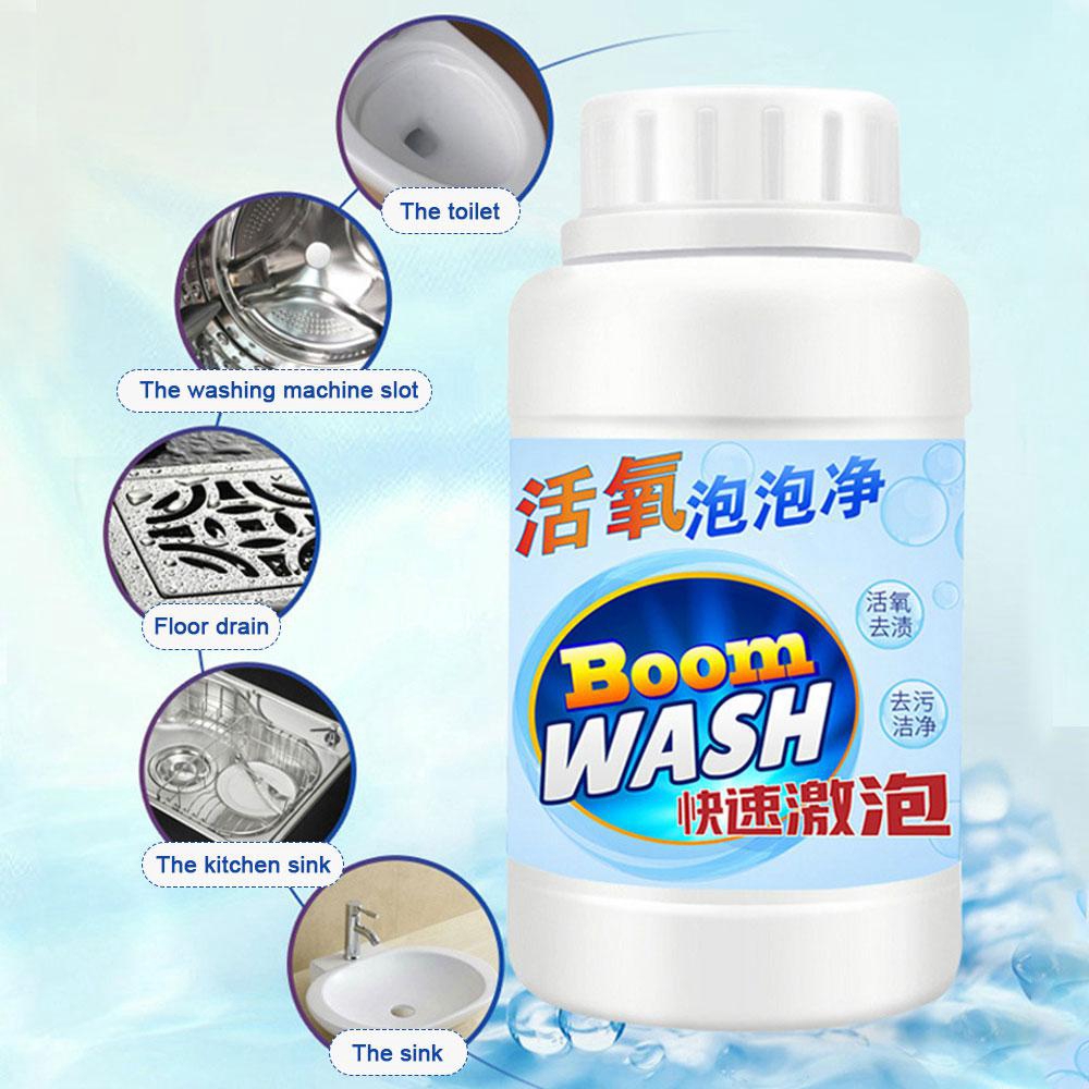 Boom Wash Extremely Powerful Active Foam Deep Self Cleaner Toilet Bowl ...