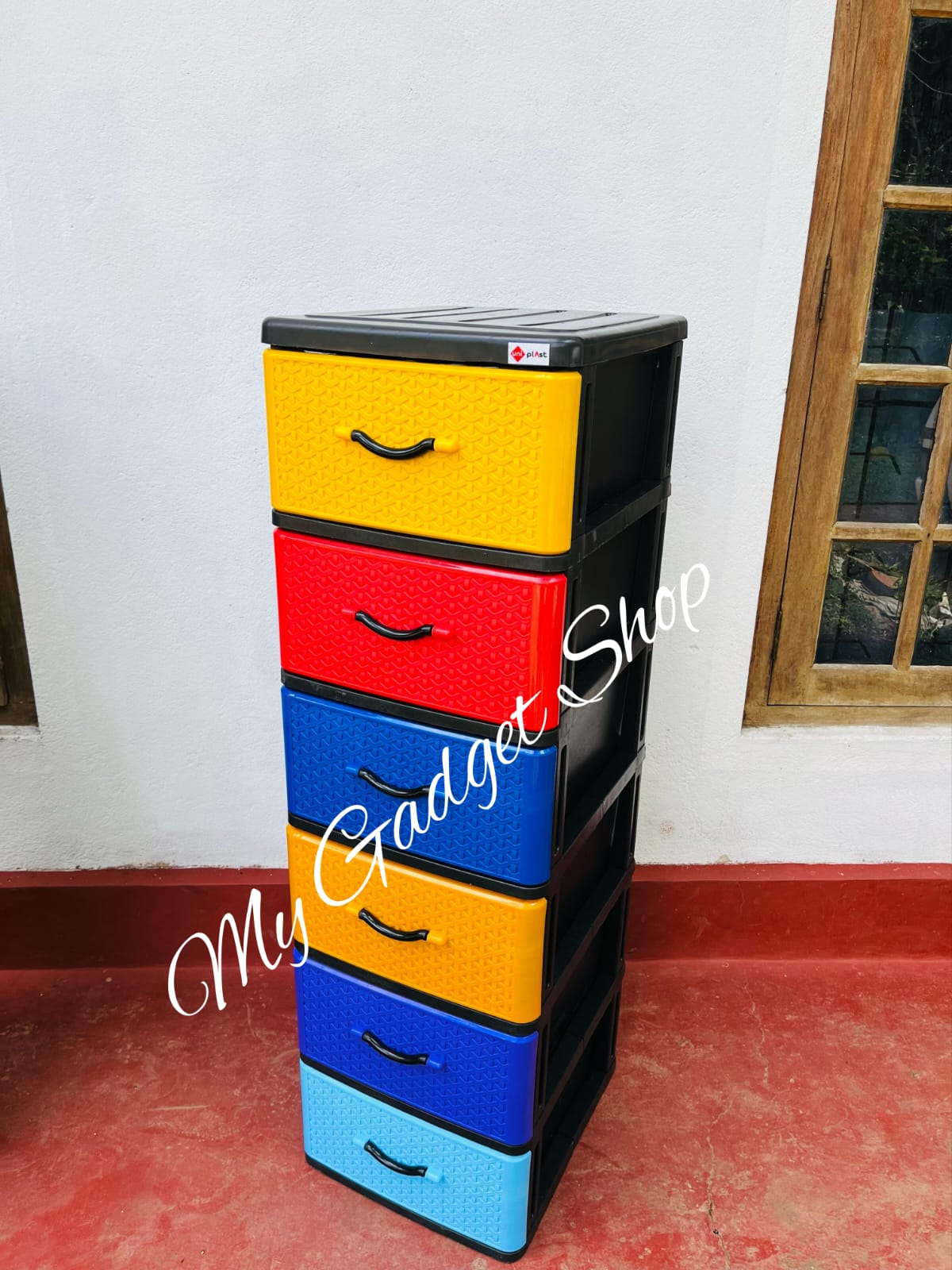 Drawer set 6 in 1 multi color baby storage box baby drawer wardrobe ...
