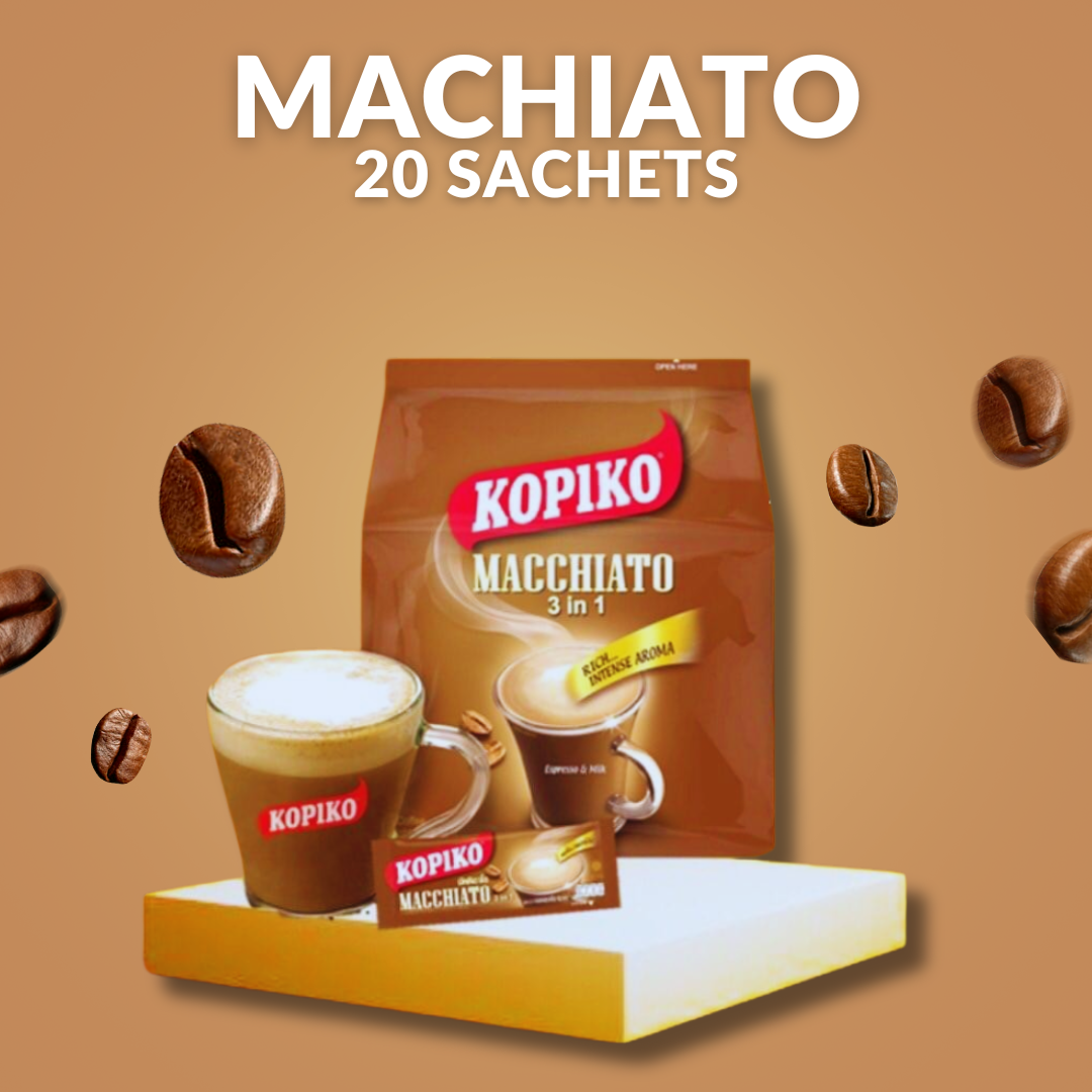 Kopiko Macchiato 3 in 1 Rich Intense Aroma 20 x 24g | Daraz.lk