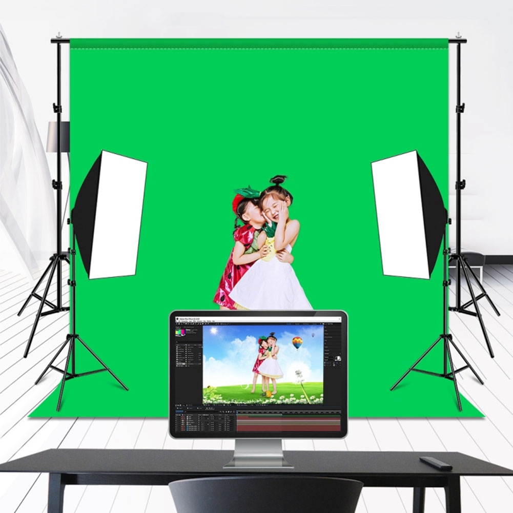 Photography Background Backdrop Smooth Muslin Green Screen Cloth | Daraz.lk