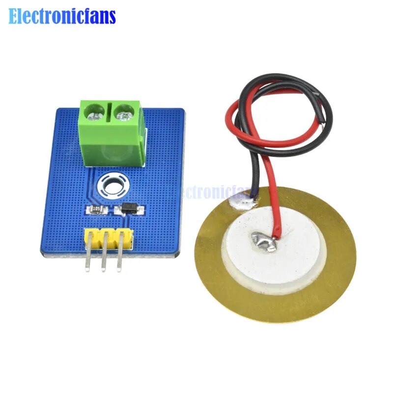 【TianYu Mall】Ceramic Piezo Sensor Module Analog Electronic Components ...