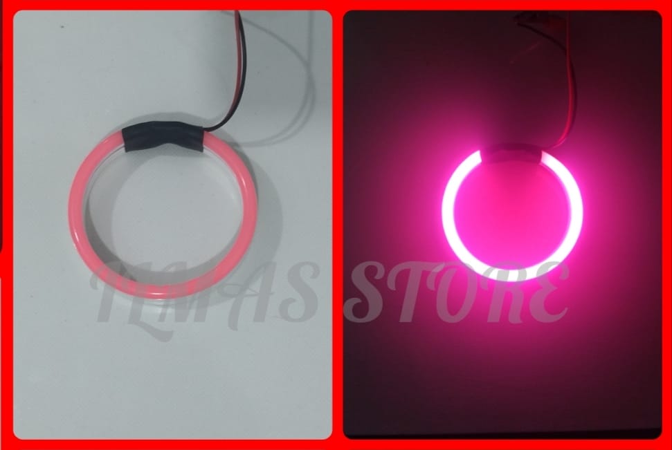 2pcs Decorative Ring light for Mortorcycle 12V Flexible Silicone Neon ...